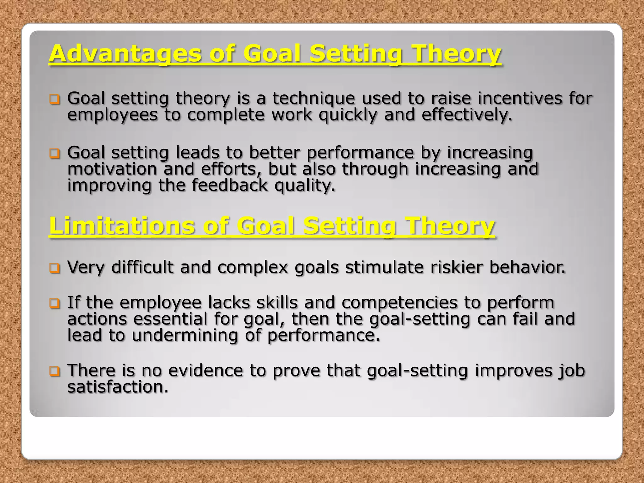 Motivation (goal setting) By IISWBM students | PPTX