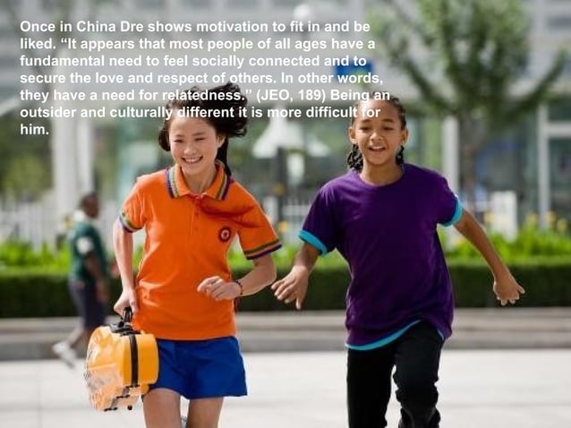 Motivation influences of dre-main character in karate kid 2010 | PPT