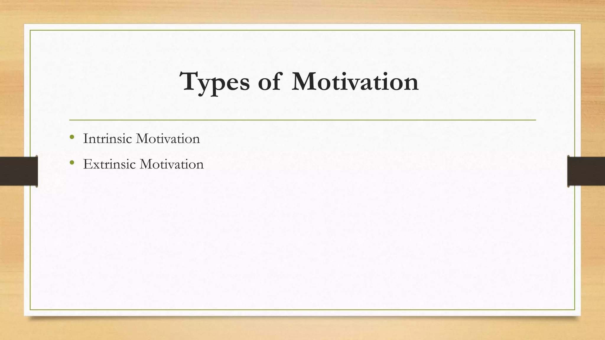 Introduction of Motivation in psychology | PPTX
