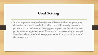 Introduction of Motivation in psychology | PPTX