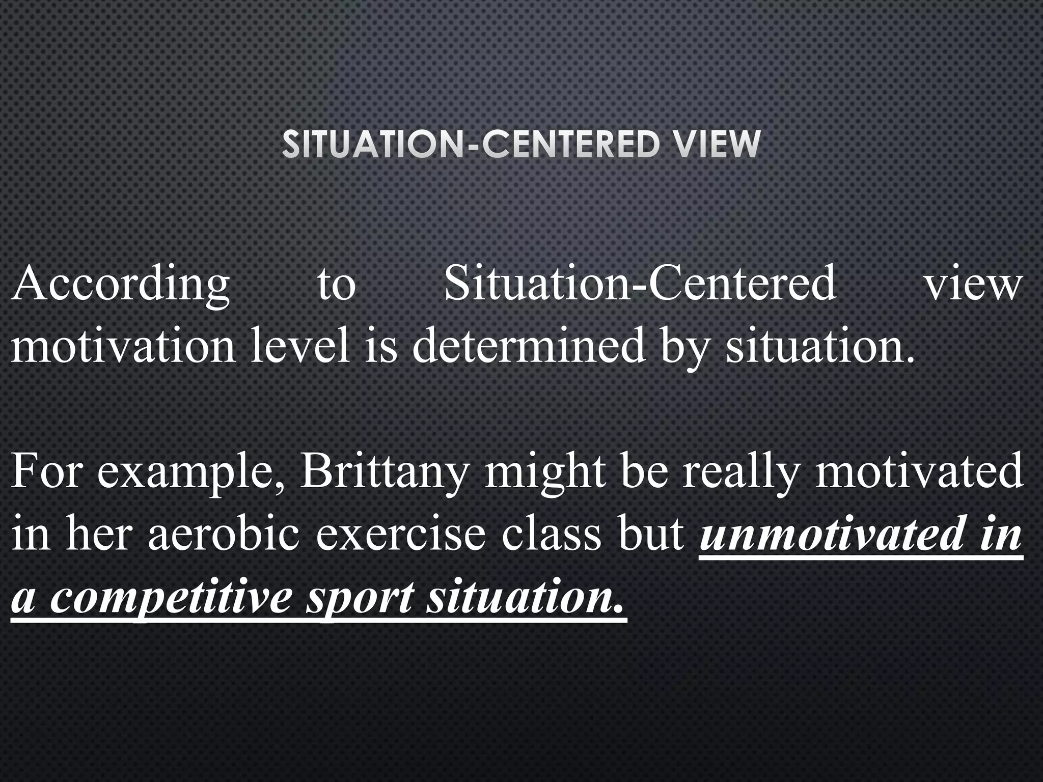 Motivation in sports | PDF