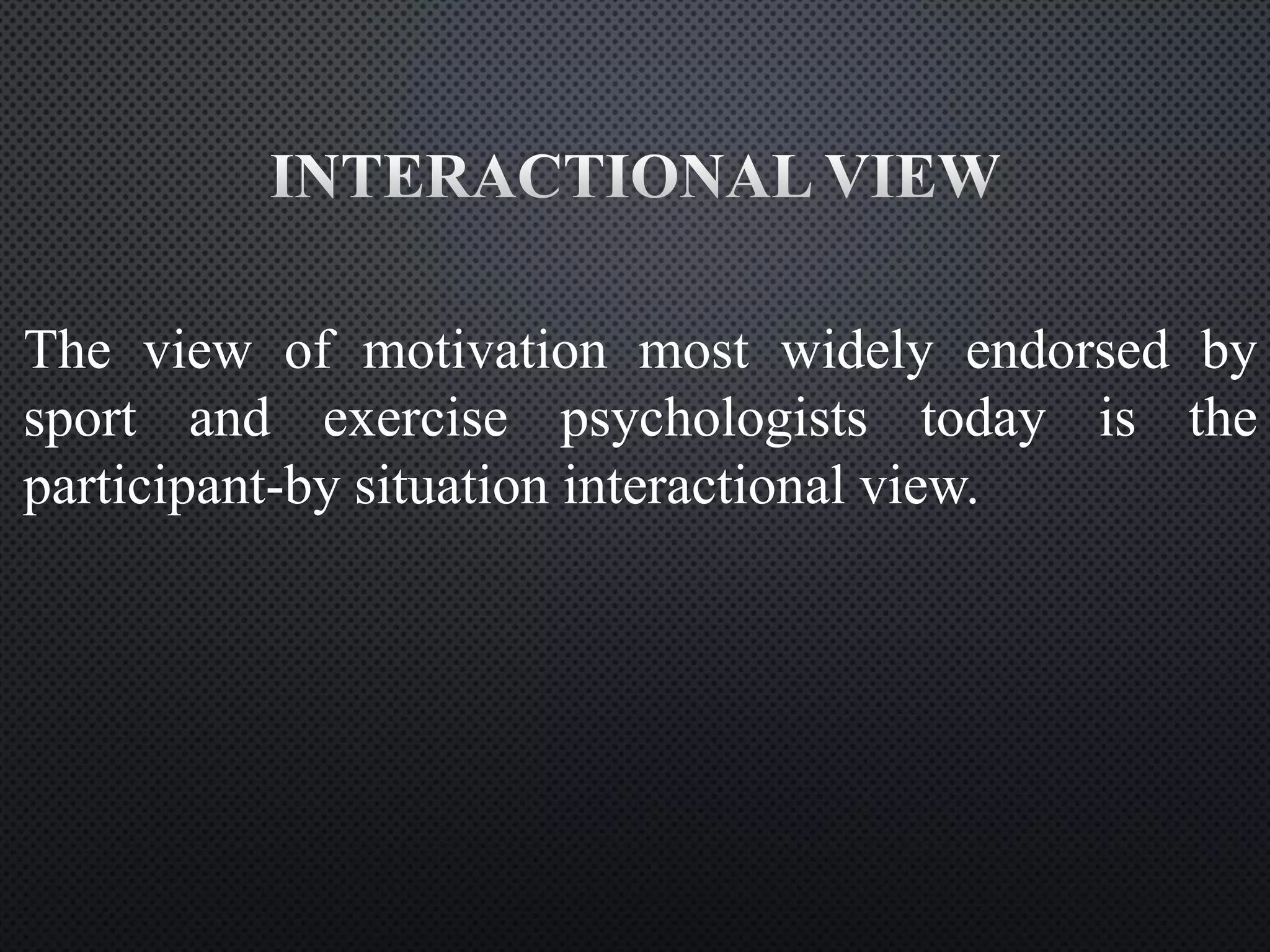 Motivation in sports | PDF