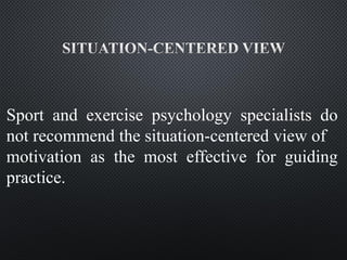 Motivation in sports | PDF