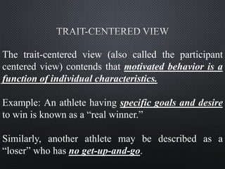 Motivation in sports | PDF