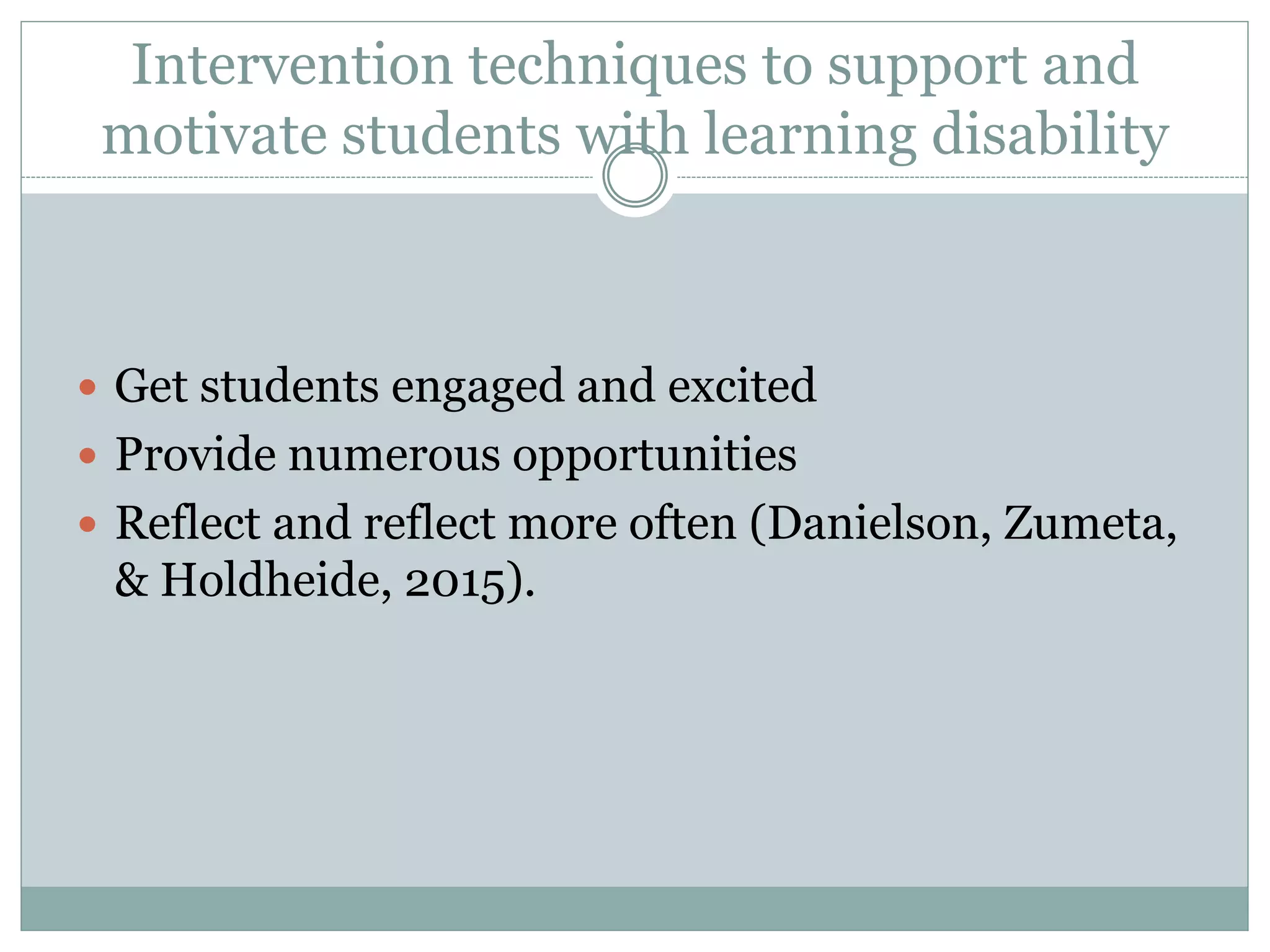 Motivation in the classroom | PPTX