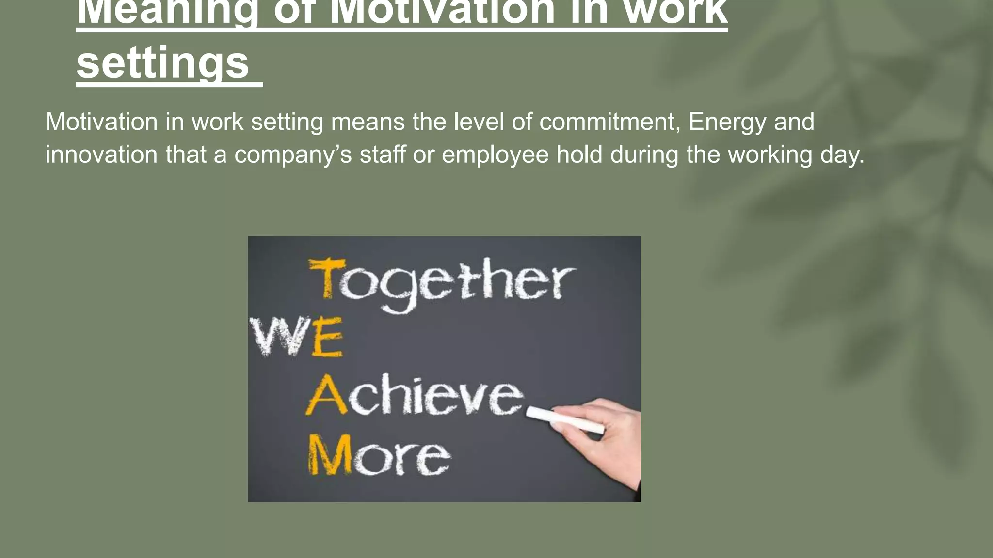 MOTIVATION IN WORK SETTINGS.pptx