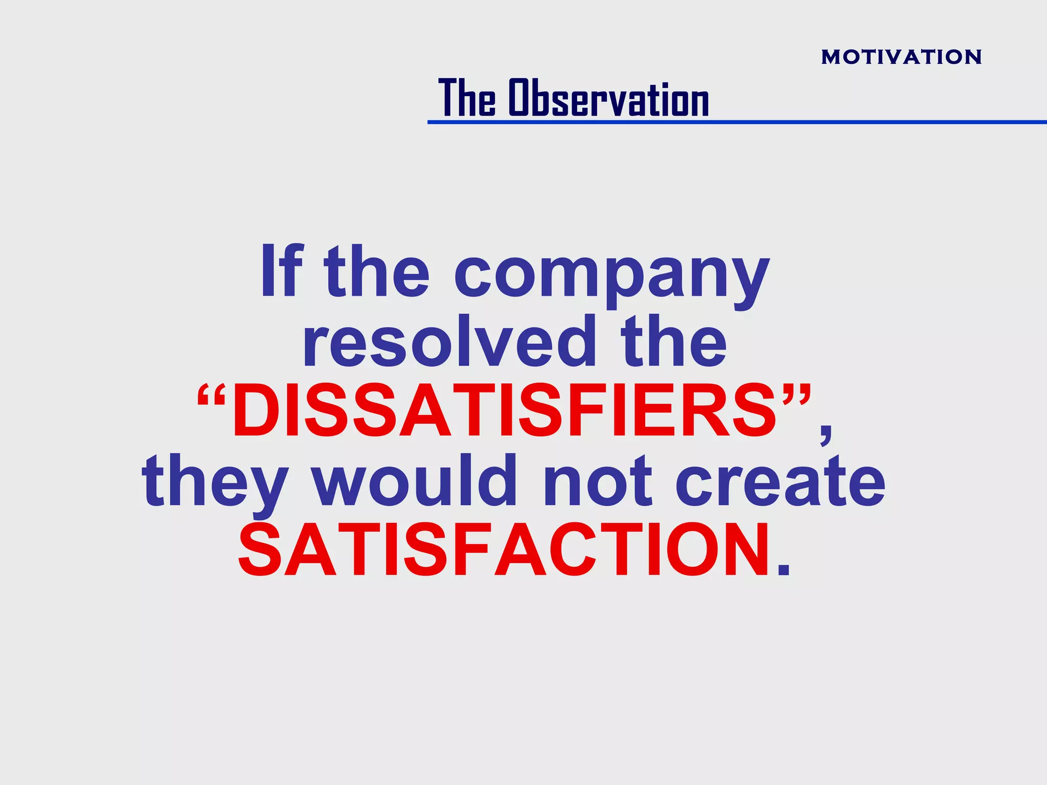 Motivation & job satisfaction | PPT