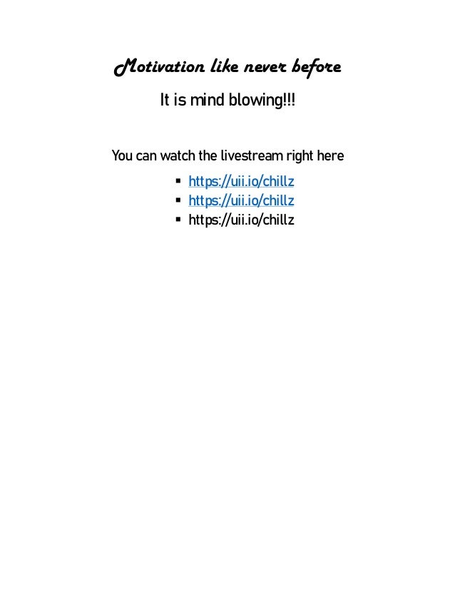 Motivation links | PDF