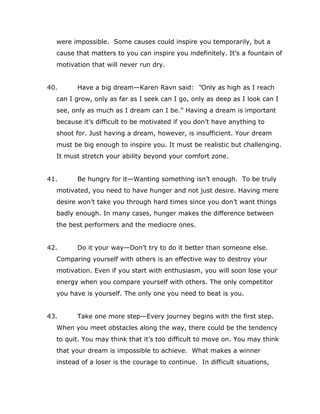 MOTIVATION Made Simple | PDF