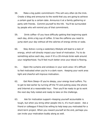 MOTIVATION Made Simple | PDF