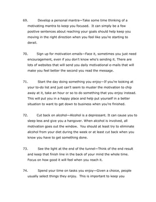 MOTIVATION Made Simple | PDF