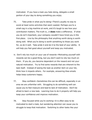 MOTIVATION Made Simple | PDF