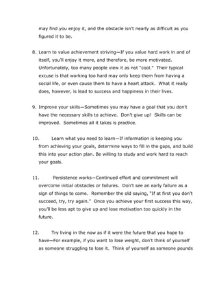 MOTIVATION Made Simple | PDF