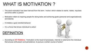 Motivation ob | PPT