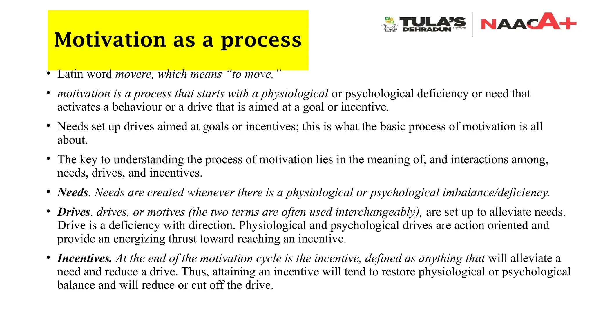 Motivation, Motivation Theories, Types of Motivation | PPT