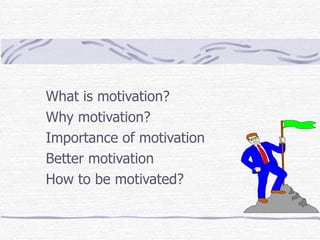 Motivation presentation | PPT