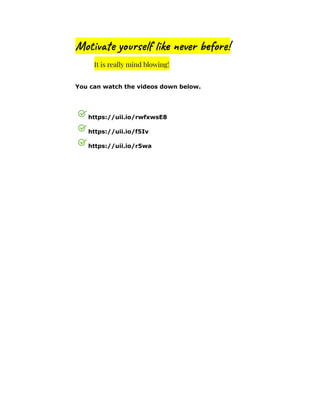 Motivation Script (1).pdf | Television | Entertainment