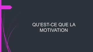 Motivation | PPT