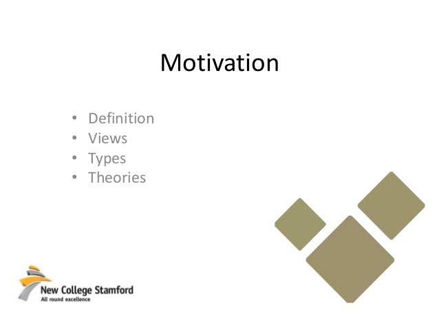 Motivation