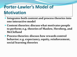 Motivation theories | PPTX