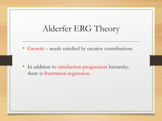 Motivation and Motivation theories | PPT