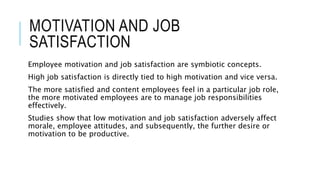 Motivation theories and application | PPTX