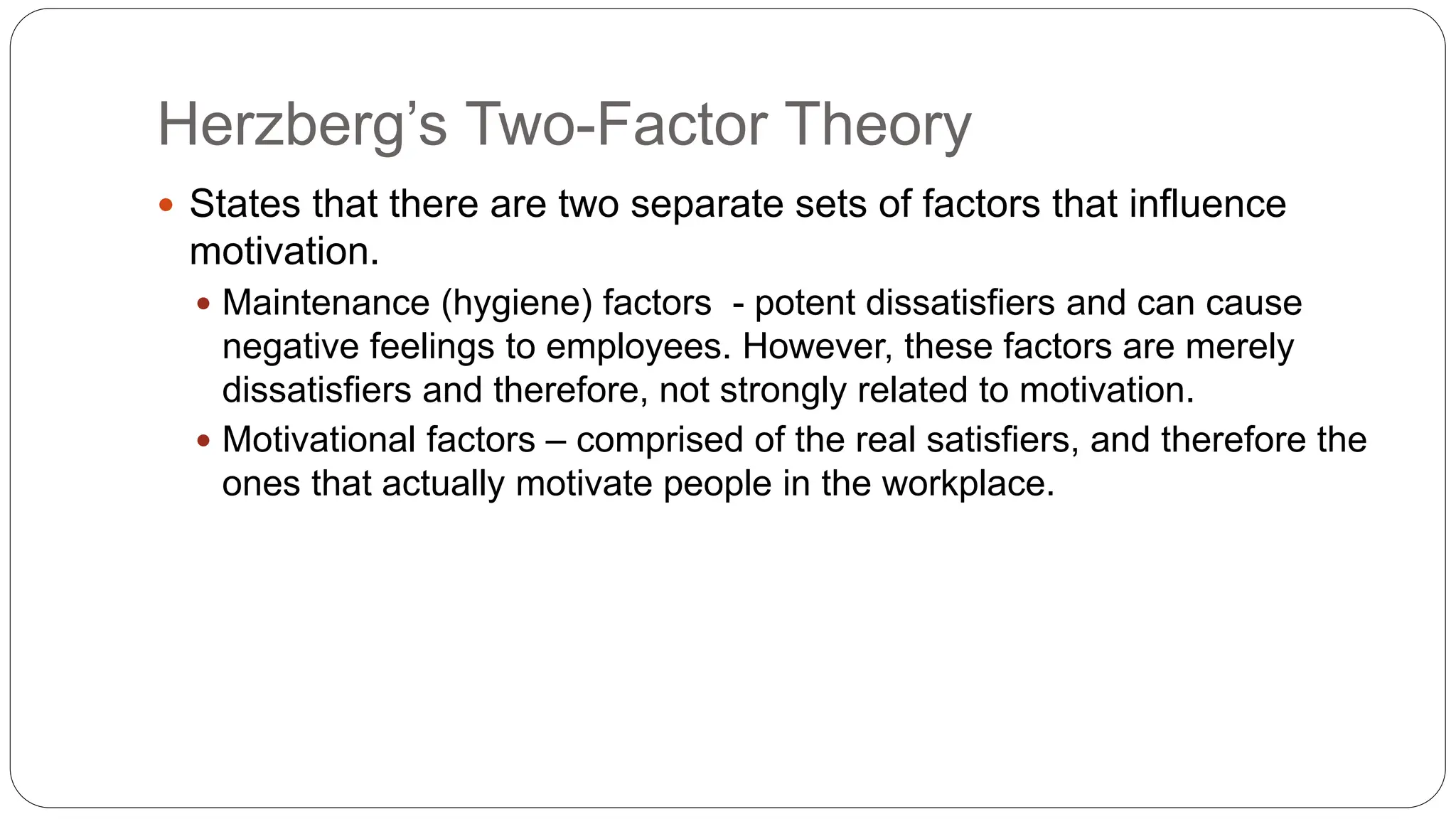 Motivation Theories_Organization and Management | PPTX