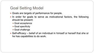 Motivation Theories_Organization and Management | PPTX | Careers