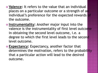 Motivation theories ppt | PPTX