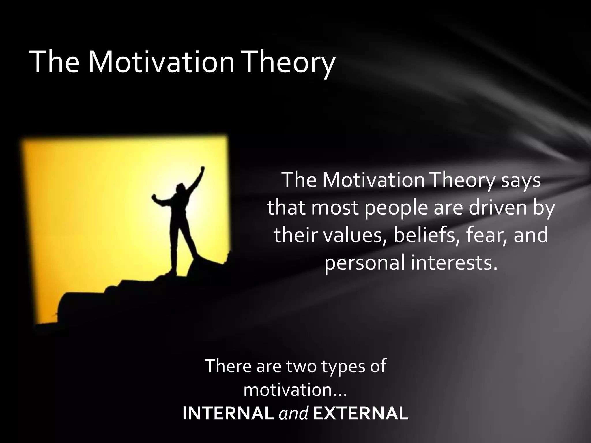 Motivation theory | PPT