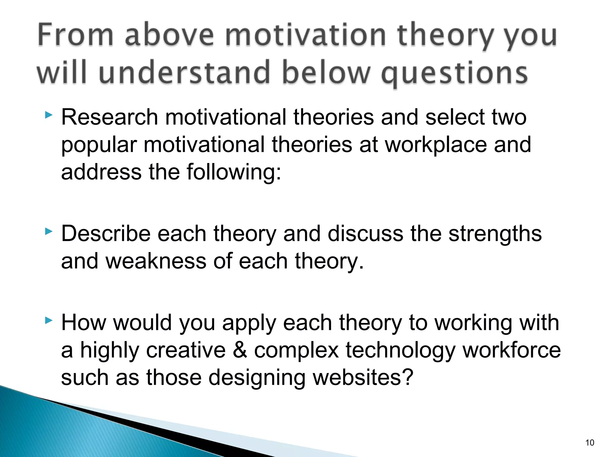 Important Information on Maslow’s and Herzberg’s Motivation Theory ...