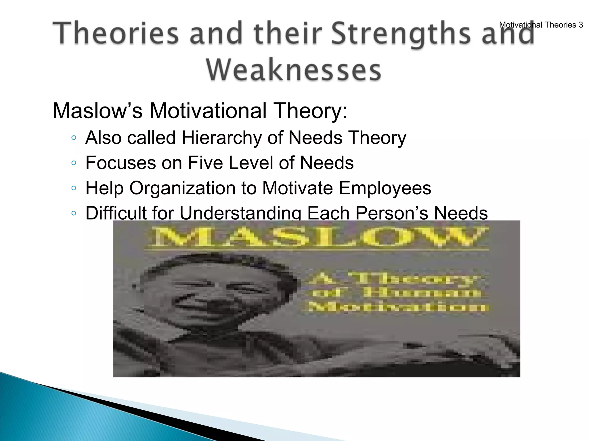 Important Information on Maslow’s and Herzberg’s Motivation Theory ...