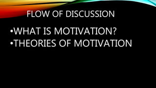 Motivation theory | PPT