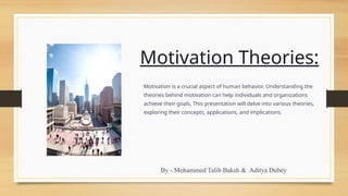 MOTIVATION THEORY IN ORGANISATION BEHAVIOUR.ppt.pptx