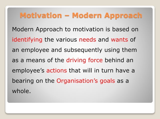 MOTIVATION - MEANING, DEFINITION AND NATURE | PPTX