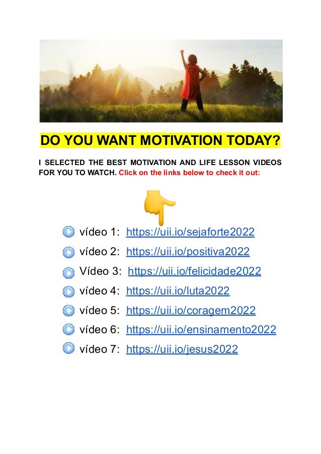 Motivation today | PDF