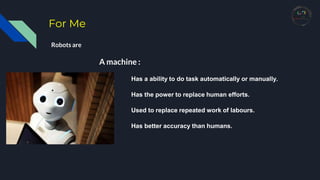 Motivation to Robotics | PPTX