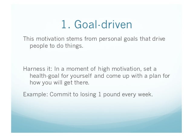 Harnessing the Motivation Wave