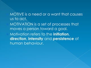 Motivation | PPT