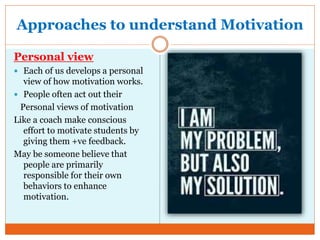 Motivation in sports | PPTX