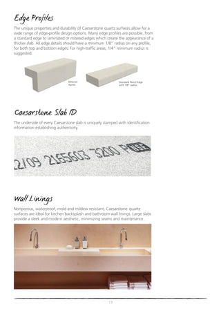Caesarstone Motivo | PDF
