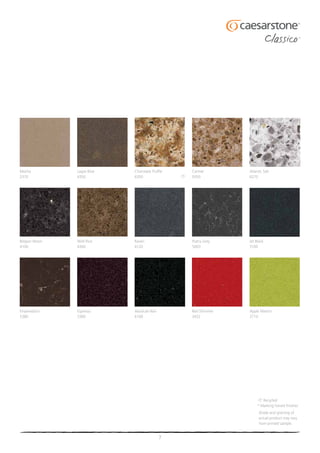 Caesarstone Motivo | PDF