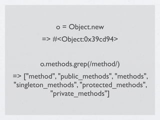 The Methods Method and Its Friends (MOTM 2009.08) | KEY
