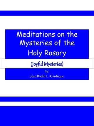 Joyful Mysteries (Holy Rosary) | PDF
