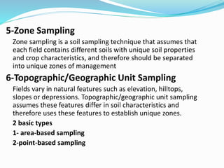 soil sampling | PPTX