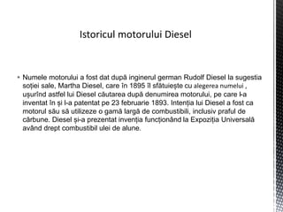 Motoarele Diesel | PPTX