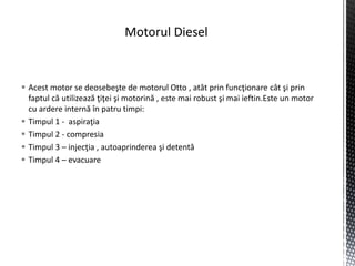 Motoarele Diesel | PPTX