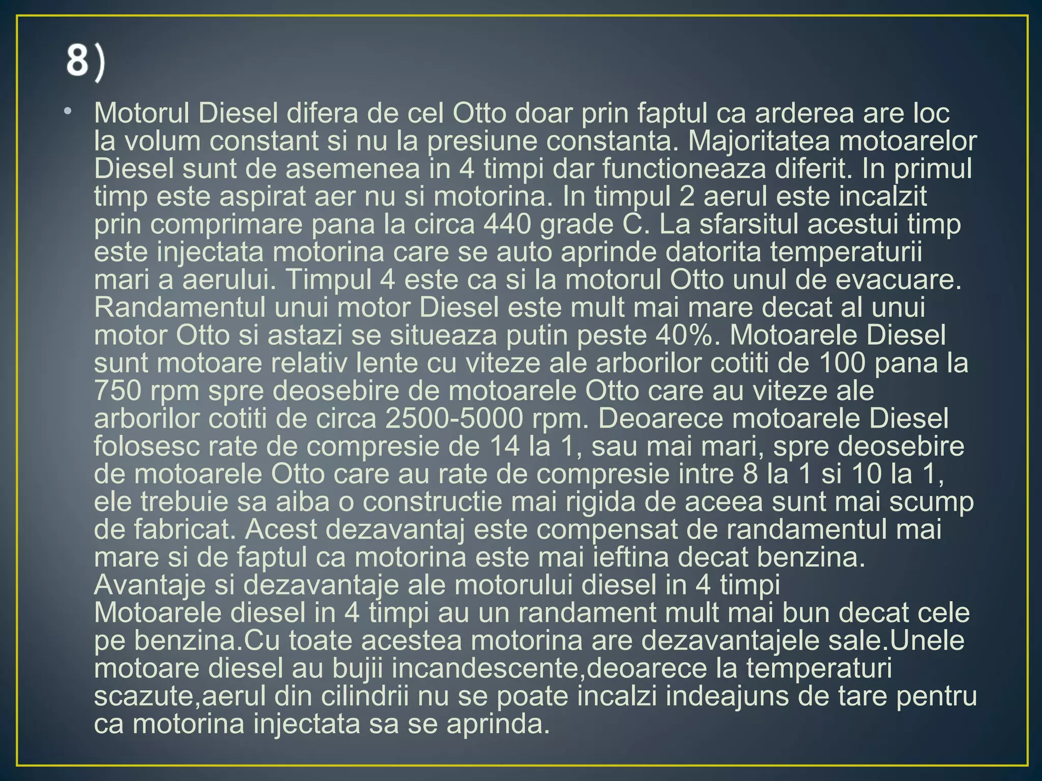 Motoare termice | PPT