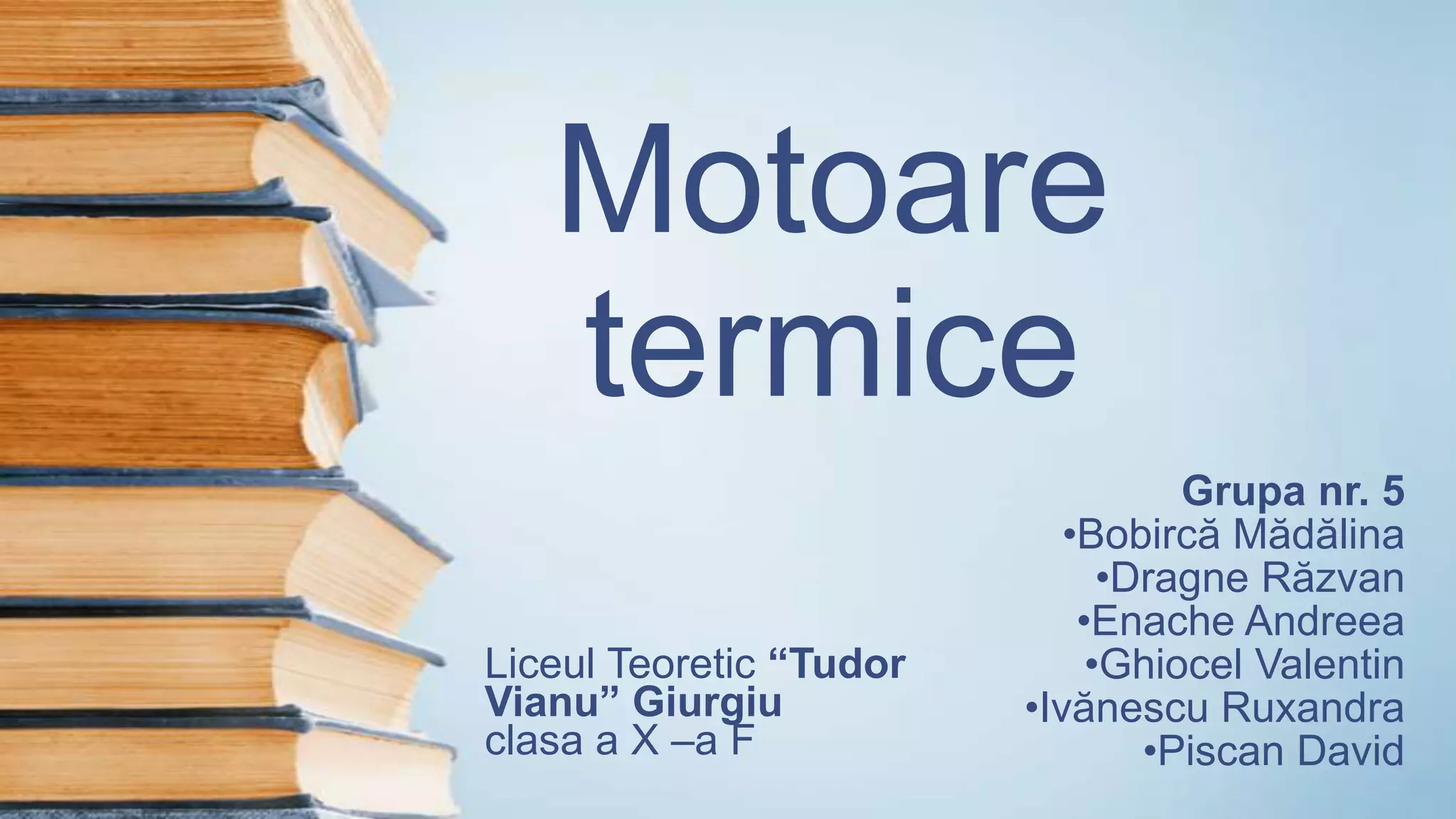 Motoare termice 2 | PPTX