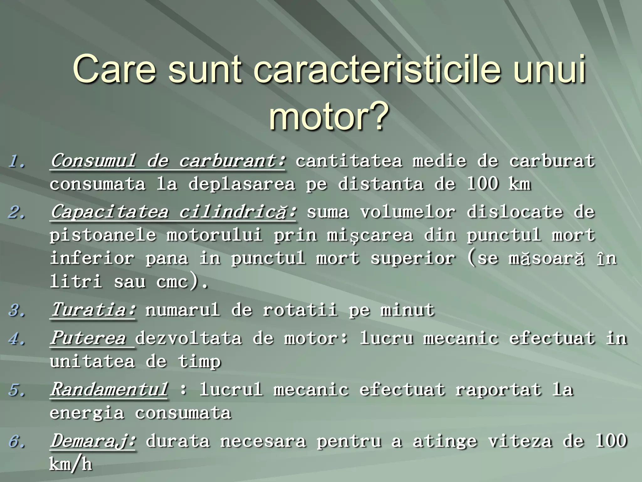 Motoare termice default edited | PPTX